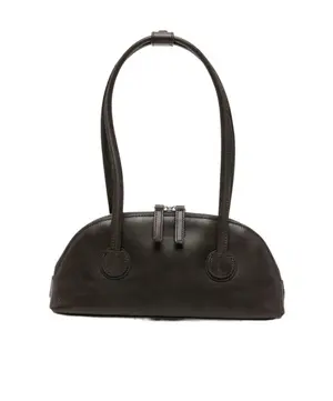 MARGESHERWOOD Zippered Handbag - Brown