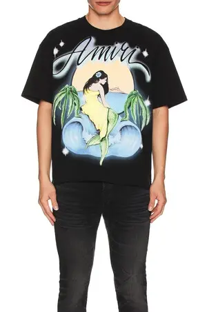 Amiri Illustration-print Cotton T-shirt