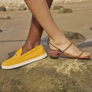CHRISTIAN LOUBOUTIN Queenie Flat Sandals