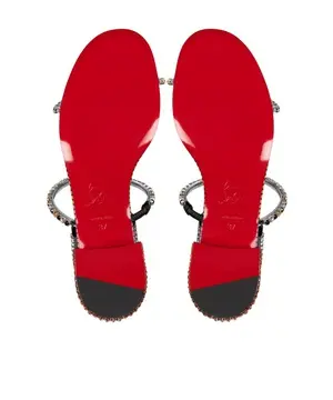 CHRISTIAN LOUBOUTIN Queenie Flat Sandals