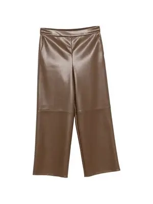 Max Mara Straight Leg Pants - Brown