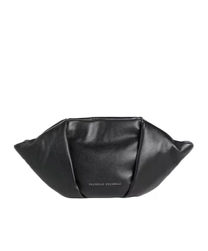 Brunello Cucinelli Large Solid Color Clutch Bag