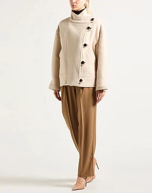 Isabel Marant Étoile Single-breasted Long-sleeve Coat