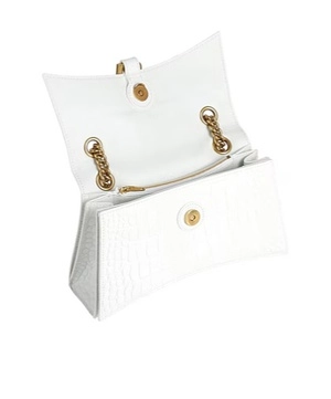 Balenciaga Crocodile-pattern Chain Bag