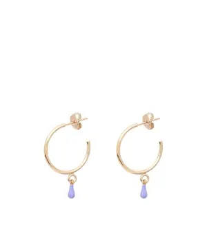 Isabel Marant Étoile Hoop Earrings With Teardrop Charms