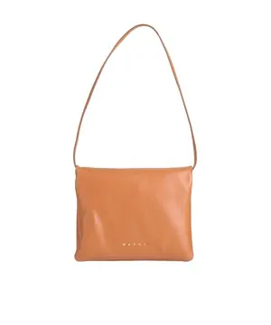 Marni Minimalist Solid-color Flap Bag