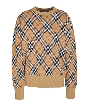 Burberry Printed Knit Sweater