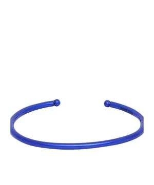 Isabel Marant Étoile Isabel Marant Minimalist Elegant Open Bangle Blue