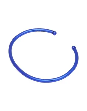 Isabel Marant Étoile Minimalist Elegant Open Bangle - Blue