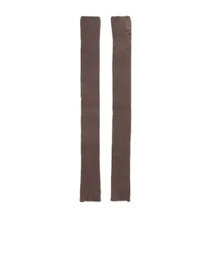 Rick Owens Minimalist Solid Color Knitted Leg Warmers