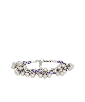 Isabel Marant Étoile Beaded Bracelet - Silver