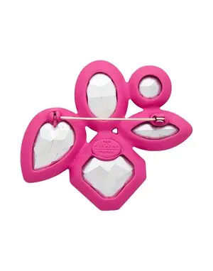 Max Mara Crystal Brooch