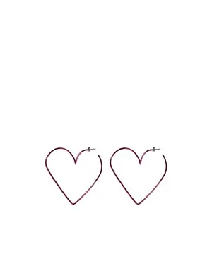 Isabel Marant Étoile Heart-shaped Earrings - Red