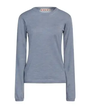 Marni Solid Color Jumpers - Blue