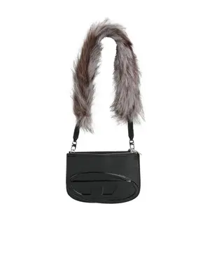 DIESEL® Medium Underarm Bag - Black