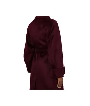 Max Mara Albata Long Coat - Brown
