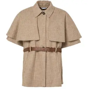 Max Mara Belted Cape