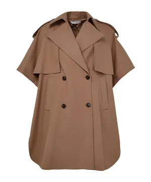 Max Mara Double-breasted Cape