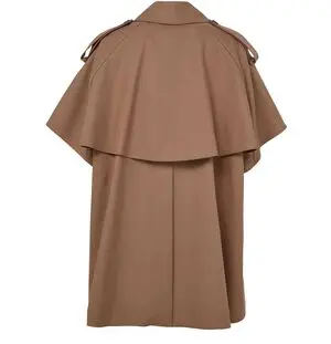 Max Mara Double-breasted Cape