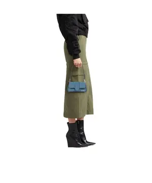 Jacquemus Small Two-tone Denim Bag