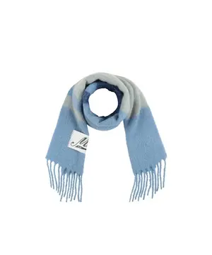 Marni Striped Flannel Scarf - Green