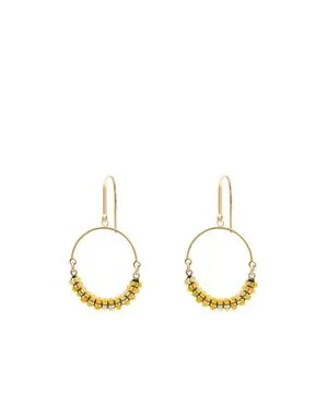 Isabel Marant Étoile Beaded Drop Earrings - Yellow