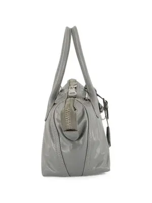 Miu Miu Zippered Shoulder Bag - Gray