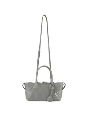 Miu Miu Zippered Shoulder Bag - Gray
