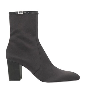 Saint Laurent Pointed-toe Block Heel Ankle Boots