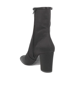 Saint Laurent Pointed-toe Block Heel Ankle Boots
