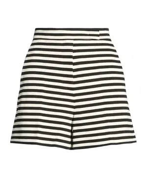 Max Mara Striped Shorts - Black