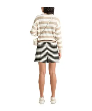 Max Mara Striped Shorts - Black