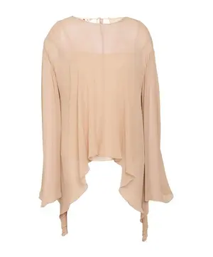 Marni Solid-color Long-sleeve Top - Sand-colored