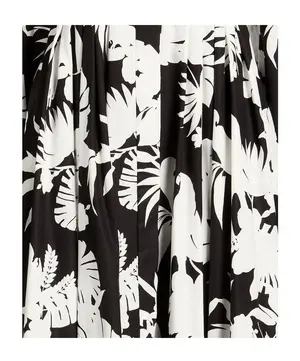 Max Mara Floral Print Shirt Dress