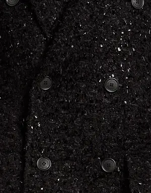 Balenciaga Double-breasted Bouclé Blazer