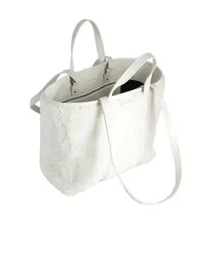 Balenciaga Shearling Tote Bag