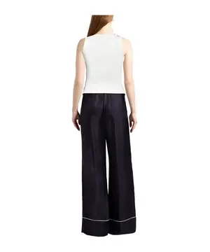 Balenciaga Color-block Sleeveless Fitted Top