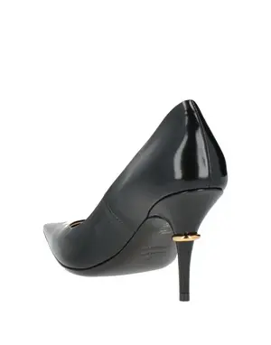 Balenciaga Glossed Leather Pointed Toe Stilettos