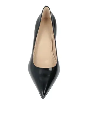 Balenciaga Glossed Leather Pointed Toe Stilettos