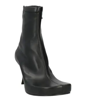Balenciaga Solid Color Ankle Boots