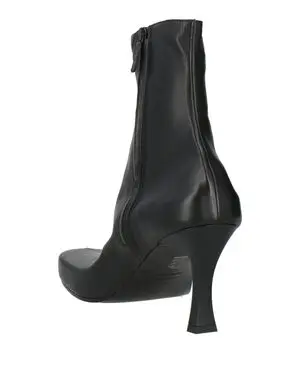 Balenciaga Solid Color Ankle Boots