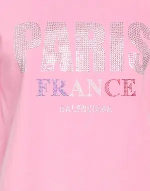 Balenciaga Solid-color Short-sleeve T-shirt