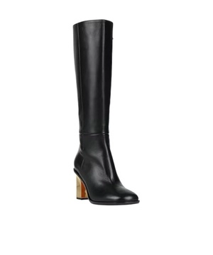 Chloé Minimal Round-toe Leather Boots