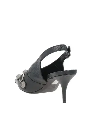 Balenciaga Leather Slingback Pumps