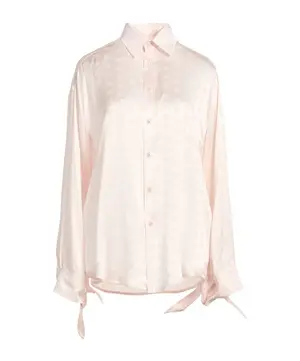 Balenciaga Logo-print Satin Shirt