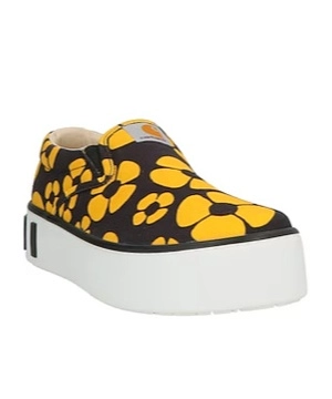 Marni Floral Print Canvas Shoes