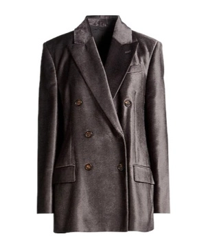 Brunello Cucinelli Velvet Double-breasted Blazer