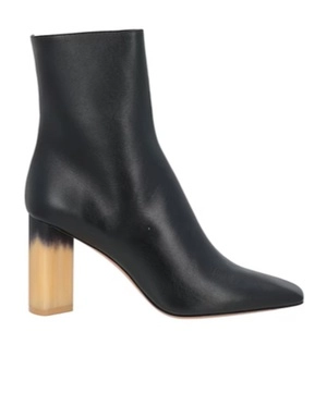 Chloé Minimal Square-toe Ankle Boots