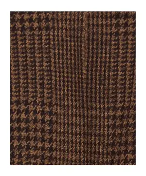 Max Mara Loose Fit Plaid Pants