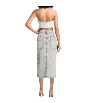 Isabel Marant Étoile Denim Pencil Skirt